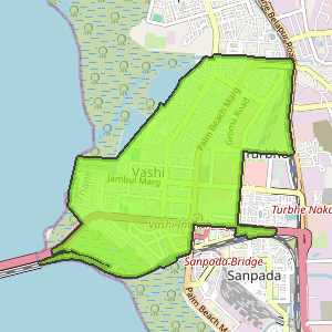 Vashi, Mumbai - Map, Pin Code, Locations, Photos, Property Overview ...