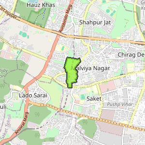 Shivalik Colony, Malviya Nagar, Delhi - Map, Pin Code, Locations ...