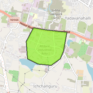 Attibele Industrial Area, Krishnasagara, Bengaluru - Map, Pin Code ...