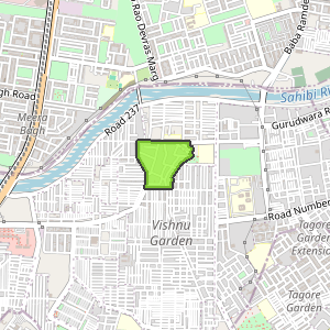 Khyala Village, Block I, Vishnu Garden, Delhi - Map, Pin Code ...