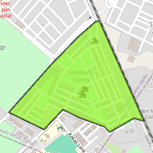 Satyawati Colony, Ashok Vihar, Delhi - Map, Pin Code, Locations, Photos ...