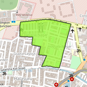Jayaraj Nagar, Halasuru, Bengaluru - Map, Pin Code, Locations, Photos ...