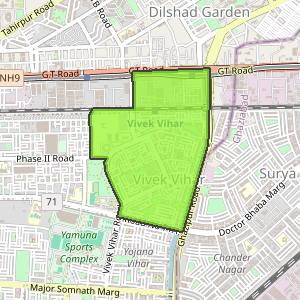 Vivek Vihar, Delhi - Map, Pin Code, Locations, Photos, Property ...