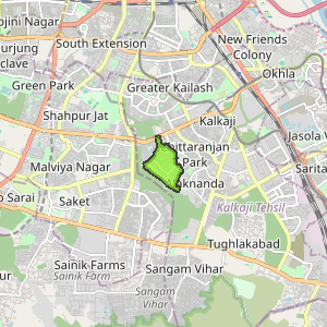 Greater Kailash II, Greater Kailash - Map, Locations, Photos, Property ...