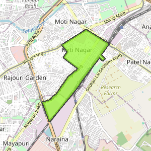 Kirti Nagar, Delhi - Map, Pin Code, Locations, Photos, Property ...