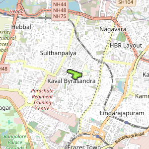 MM Layout, Kaval Bairasandra, Bengaluru - Map, Pin Code, Locations ...
