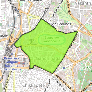 Gandhi Nagar, Bengaluru - Map, Pin Code, Locations, Photos, Property ...