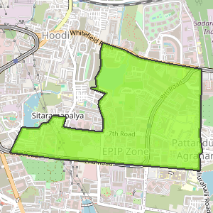 KIADB Export Promotion Industrial Area, Whitefield, Bengaluru - Map ...