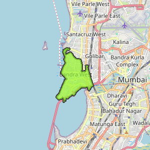 Bandra West, Mumbai - Map, Pin Code, Locations, Photos, Property ...