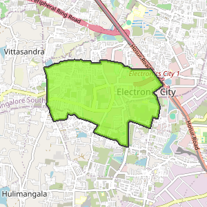 Electronics City Phase 1, Electronic City, Bengaluru - Map, Pin Code ...