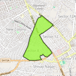 Sector 8, Gurugram - Map, Pin Code, Locations, Photos, Property ...