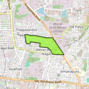 Puttappa Layout, New Tippasandra, Bengaluru - Map, Pin Code, Locations ...