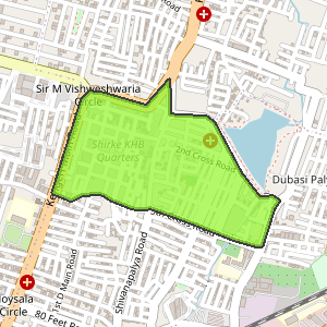 Shirke Layout, Kengeri Satellite Town, Bengaluru - Map, Pin Code ...