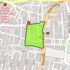 Dahanukar A, Kothrud, Pune - Map, Pin Code, Locations, Photos, Property ...