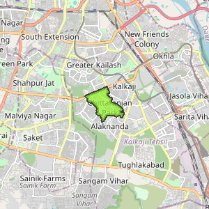 Chittaranjan Park, Delhi - Map, Pin Code, Locations, Photos, Property ...