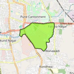 Pune Cantonment, Pune - Map, Pin Code, Locations, Photos, Property ...