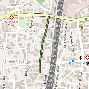 Bapubhai Vashi Road, Vile Parle West, Mumbai - Map, Pin Code, Locations ...