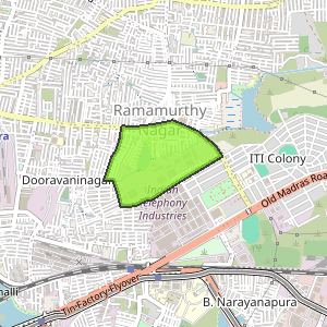 Nagappa Reddy Layout, Dooravani Nagar, Bengaluru - Map, Pin Code ...