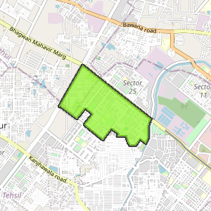 Sector 24, Rohini, Delhi - Map, Pin Code, Locations, Photos, Property ...