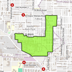 Subhash Park, Matiala, Delhi - Map, Pin Code, Locations, Photos ...