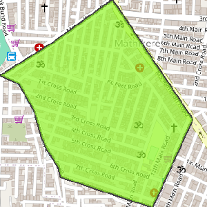 HMT Layout, Mathikere, Bengaluru - Map, Pin Code, Locations, Photos ...