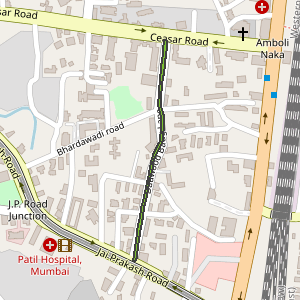 Dawood Baug Road, Andheri West, Mumbai - Map, Pin Code, Locations ...