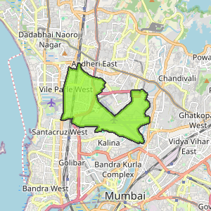 Vile Parle, Mumbai - Map, Pin Code, Locations, Photos, Property ...