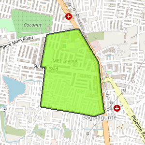 MEI Employees Housing Colony, Bengaluru - Map, Pin Code, Locations ...