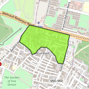 Saiyad Ul Ajaib Village, Sainik Farm, Delhi - Map, Pin Code, Locations ...