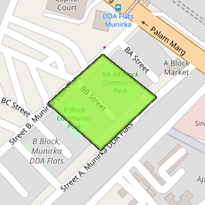 Block BB, Munirka, Delhi - Map, Pin Code, Locations, Photos, Property ...