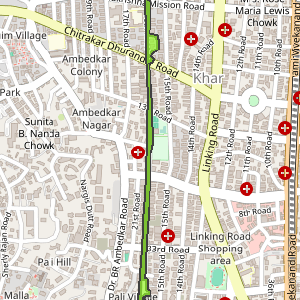 16th Road, Khar West, Mumbai - Map, Pin Code, Locations, Photos ...