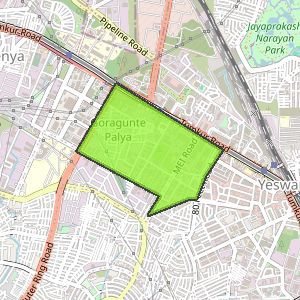 Yesvantpur Industrial Suburb, Yeswanthpur, Bengaluru - Map, Pin Code ...