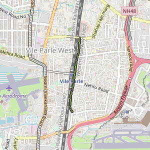 VS Khandekar Road, Vile Parle East, Mumbai - Map, Pin Code, Locations ...