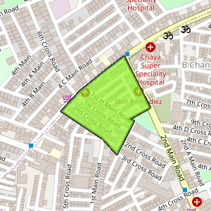 Lal Bahadur Nagar, Bennigana Halli, Bengaluru - Map, Pin Code ...