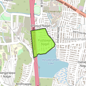 Pushpagiri Nagar, Banashankari, Bengaluru - Map, Pin Code, Locations ...