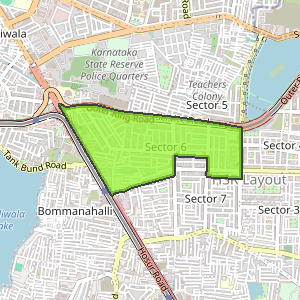 Sector 6, HSR Layout, Bengaluru - Map, Pin Code, Locations, Photos ...