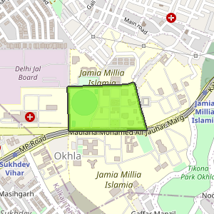 Jamia Millia Islamia, Okhla, Delhi - Map, Pin Code, Locations, Photos ...