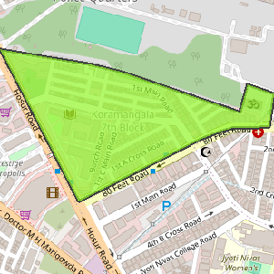 7th Block, Koramangala, Bengaluru - Map, Pin Code, Locations, Photos ...