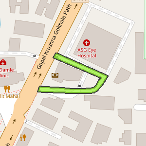 Gopal Krushna Gokhale Path, Shivaji Nagar, Pune - Map, Locations ...