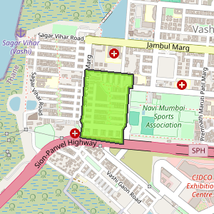 Sector 6, Vashi, Mumbai - Map, Pin Code, Locations, Photos, Property ...