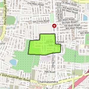BEML Layout, Rajarajeshwari Nagar, Bengaluru - Map, Pin Code, Locations ...