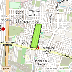 Shirdi Sai Nagar, RK Hegde Nagar, Bengaluru - Map, Pin Code, Locations ...