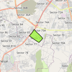 Sector 76, Southern Peripheral Road, Gurugram - Map, Pin Code ...