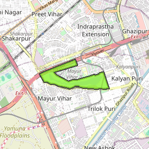 Pocket D, Mayur Vihar Phase 2, Delhi - Map, Pin Code, Locations, Photos ...
