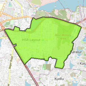 HSR Layout, Bengaluru - Map, Pin Code, Locations, Photos, Property ...