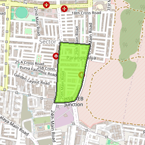 BDA Layout, HSR Layout, Bengaluru - Map, Pin Code, Locations, Photos ...