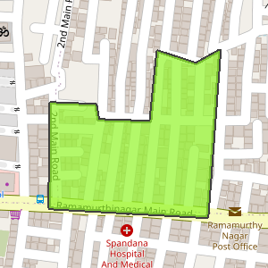 BSV Reddy Layout, Ramamurthy Nagar, Bengaluru - Map, Pin Code ...