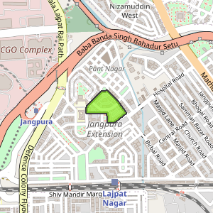 Block I, Jangpura, Delhi - Map, Pin Code, Locations, Photos, Property ...