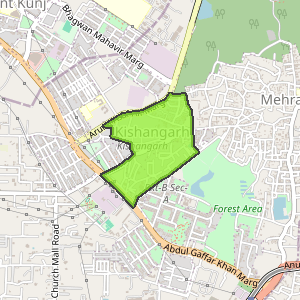 Kishangarh Village, Vasant Kunj, Delhi - Map, Pin Code, Locations ...