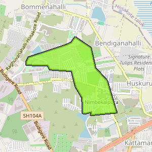 Huskur, Bengaluru - Map, Locations, Photos, Property Overview - Dwello